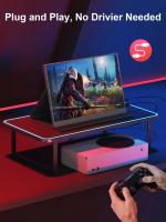 China 16Inch Attachable Portable Gaming Monitor PS4 HDR 2.5K OEM for sale