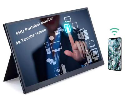 China FHD IPS LCD Foldable External Monitor Laptop Usb Touchscreen 262K for sale
