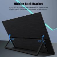 China Travel Dual 100Hz 144Hz Portable Monitor 4k Touchscreen For Laptop PC Phone PS4 PS5 for sale