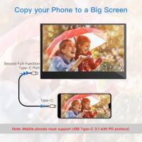China Travel USB C Second Touchscreen 13.3inch Portable Monitor For Laptop Mini PC for sale