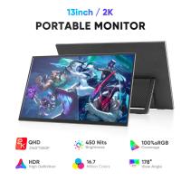 China 2K IPS Portable 2nd Screen Dual Laptop Monitor Display Extender ODM for sale