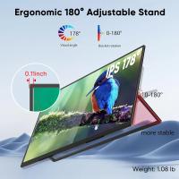 China 2K IPS Portable 2nd Screen Dual Laptop Monitor Display Extender ODM for sale