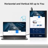 China HD Mini 15.6 Inch FHD 1080P LCD Dual Screen Portable Monitor Type C For PC Phone PS5 for sale