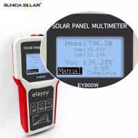 China EY800W Mppt Tester VOC  Solar Panel Multimeter Digital Meter For Solar Panels for sale