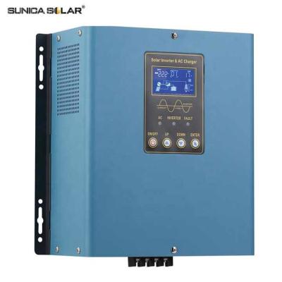 China 600W Smart Solar Inverter 12V 24V Pure Sine Wave Hybrid Inverter 800W 1000W 1200W for sale