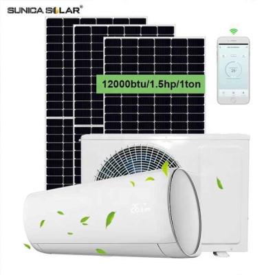 China R32 SASO Solar Air Conditioner OEM Hybrid Ac Dc Solar Panel for sale