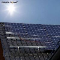China AL6005 Solar Panel Tilt Mount Waterproof Solar Parking Lot Structure for sale
