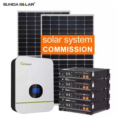 China 8kw 10kw 12kw Solar Power System Home Monocrystalline Silicon 540w Half Cell for sale
