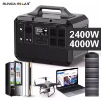 China UN38.3 Off Grid PV System  220V AC Portable Power Station Explorer for sale