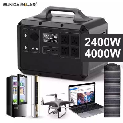 China UN38.3 Off Grid PV System  220V AC Portable Power Station Explorer for sale