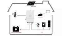 China 40kw 3 Phase Hybrid Solar Panel Wireless Charging 50 Kw Solar Kit for sale