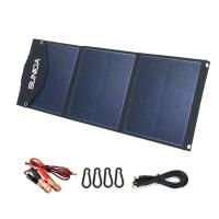 China Portable Folding Panels  Outside Camping 100W 19V Folding Solar Panel for sale