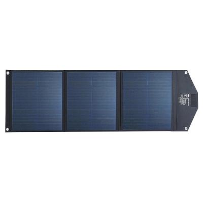 China Portable Folding Solar Panel 100W 19V Outdoor Premium  Solar Cell Charger for sale