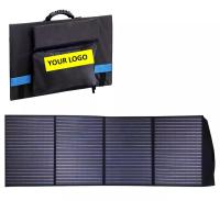China Folding Portable Solar Panel 60W 100W 120W 150W 18V for Camping Outdoor for sale