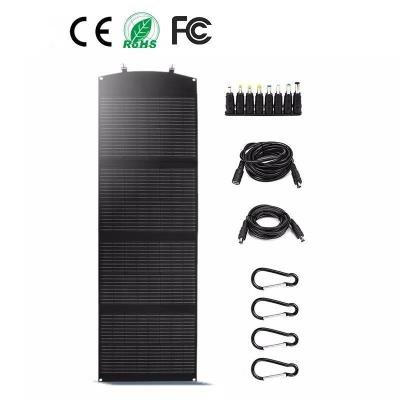 China Compact Portable Folding Solar Panels Flexible 120w Portable Solar Panel for sale