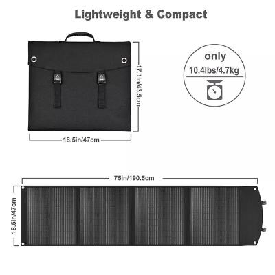 China 66mm Folding Mini Solar Panels  Small 150w 200w Portable Solar Panels for sale