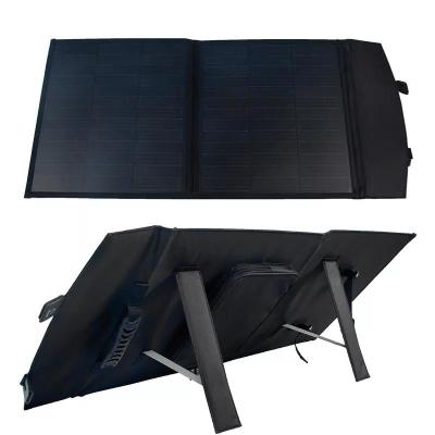 China Easy Setup 120w 150w 200w Portable Folding Solar Panels For Car Camping for sale