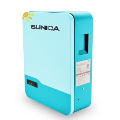 China 48V 200Ah LiFePO4 Energy Storage Battery Wall Mount Power Wall for Home Solar System for sale