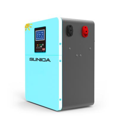 China LFP Powerwall Solar Battery 48V 5kWh 10kWh LiFePO4 Wall Mount Energy Storage for sale