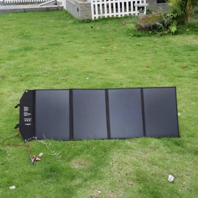 China Portable Generator 120w Folding Solar Panel Power Film Solar Foldable For Camping for sale