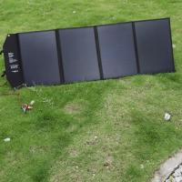 China 19.8V Portable Folding Solar Panels 120W Foldable Solar Panel For Camping for sale