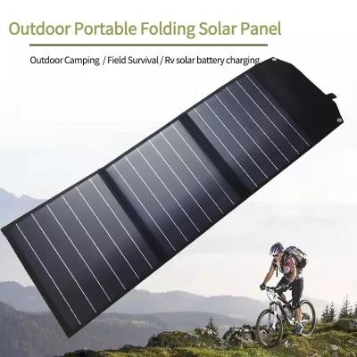 China Portable Folding Solar Panel Power Station 100W 3kg for Outdoor Travel Camping for sale