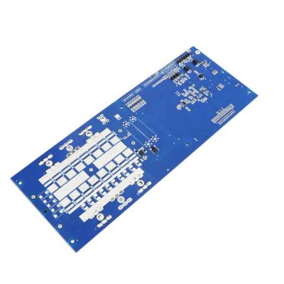 China 16S 48V LiFePO4 Battery BMS with Over Discharge Protection 100A 200A PCBA Coating for sale