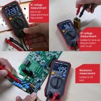 China CE Certified Non Touch Solar Panel Multimeter 20M Voltage Resistance Mini Multi Meter for sale