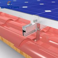 China Pitched Tile Roof Solar Mounting Bracket AL6005-T5 60m/s Wind Load for sale
