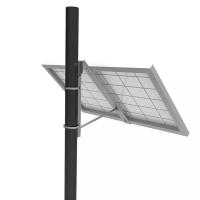 China 30w 60w Solar Panel Bracket Aluminum Alloy 100w Pole Mount Bracket for sale