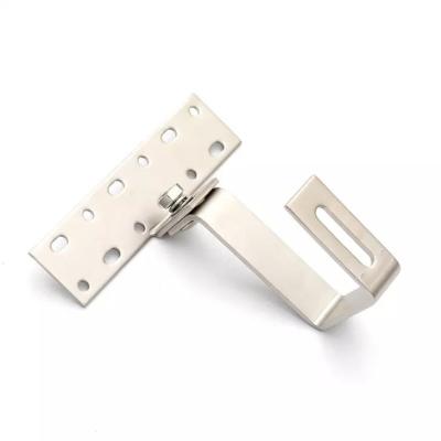 China OEM Solar Mounting Bracket 5mm Roof Hook Stainless Steel Solar Panel Accessories for sale