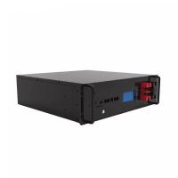 China 48V 80Ah Solar Energy Storage Battery 3U Rack Mount Battery Backup 4kW for sale