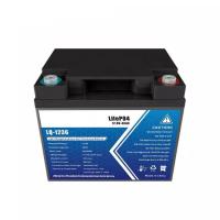 China 12.8V 36Ah LiFePO4 Solar Lithium Ion Battery with BMS 166mm 460.8Wh Deep Cycle for sale