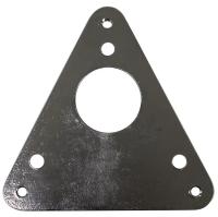 China OEM CNC Plasma Cut AL1060 Aluminum Profile Anchor Plate 0.01mm Tolerance for sale