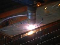 China OEM CNC Plasma Cut AL1060 Aluminum Profile Anchor Plate 0.01mm Tolerance for sale
