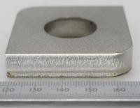 China CNC Laser Cutting Metal Parts 400mm Cold Rolled Steel Plate 1mm Thickness Custom for sale