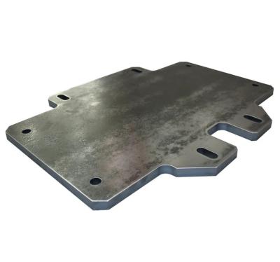 China Custom Sheet Metal Laser Cutting Service Steel Fabrication Parts ISO 9001 Heat Treatment for sale