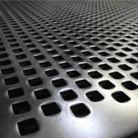 China SS304 316L Perforated Metal Sheet 1x2m Round Hole Punching Steel Mesh for sale