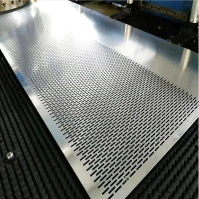China SS304 316L Perforated Metal Sheet 1x2m Round Hole Punching Steel Mesh for sale