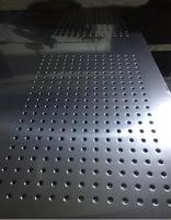 China Stainless Steel Perforated Metal Sheet 1.0mm Thickness Round Hole Punching Mesh 1220x2440mm for sale