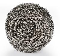 China 430 Stainless Steel Scourer Kitchen Cleaning Ball - Rust-Resistant Cookware Cleaner for Pots and Pans for sale