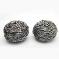 China 25g Stainless Steel Scourer Ball 60mm Diameter Kitchen Cleaning Scrubber AISI 410/430 Material for sale