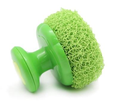 China Fiber Spiral Scourer 15g-20g Rust-Free Recyclable Kitchen Cleaning Pad for Stubborn Stains for sale