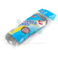 China 18g Galvanized Steel Scourer Ball 70mm Diameter Zinc Coated Kitchen Cleaner Scrubber Pad for sale