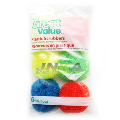 China Plastic Kitchen Cleaning Scrubbers for Dish Washing - 200-300 Tons Monthly Capacity - 17 Years Manufacturer for sale