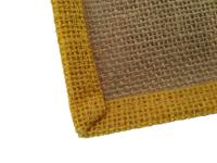 China Reusable No Print 30x12x30cm 380gsm Jute Shopping Bag for sale