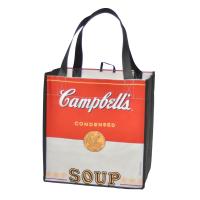China Recycled Bottle 30x40x15cm 110gsm Woven RPET Bag for sale
