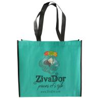 China BOPP Laminated Matt Biodegradable 100gsm PP Non Woven Bag for sale