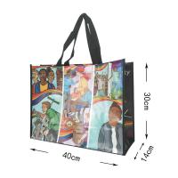 China 40x30x14cm 3000pcs Laminated Non Woven Polypropylene Bags for sale