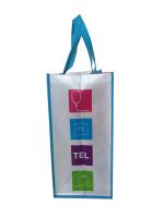 China Light Laminated  Handle PE SGS 50x2.5cm 9gsm PP Non Woven Bag for sale